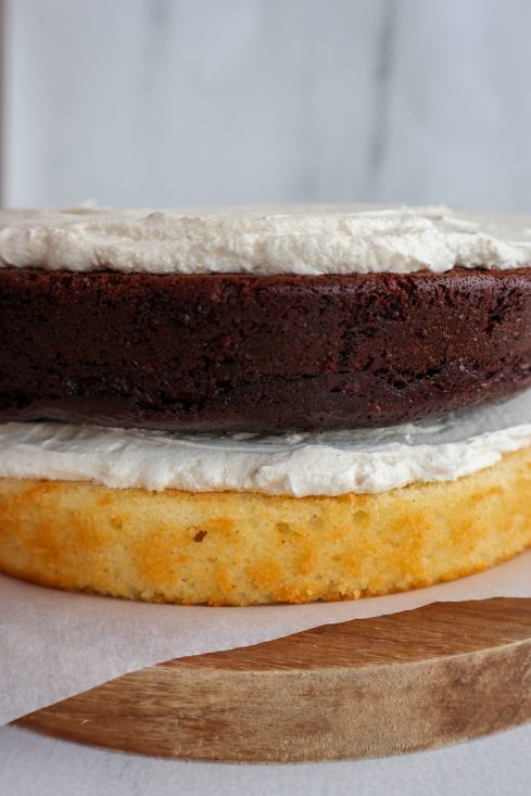 Chocolate and Vanilla Cake Recipe | Singing Dog Vanilla