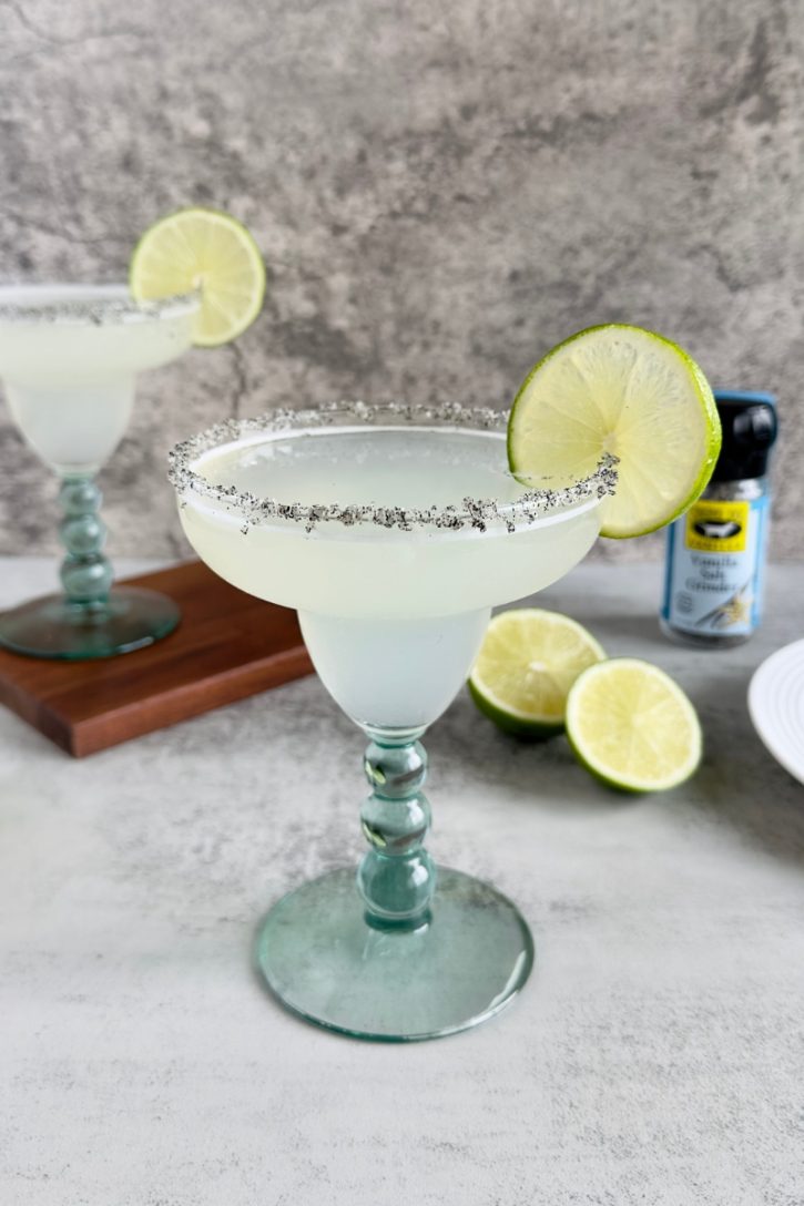 Classic Margarita Recipe with Vanilla Salt Rim | Singing Dog Vanilla